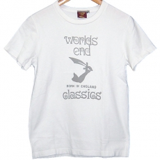 Worlds end Classics BORN IN ENGLAND LOGO T-shirt ワールズ Worlds end Classics BORN IN ENGLAND LOGO T-shirt ワールズ